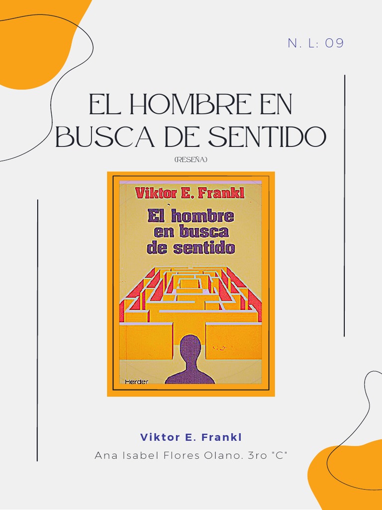 El Hombre en Busca de Sentido. | PDF | Narración
