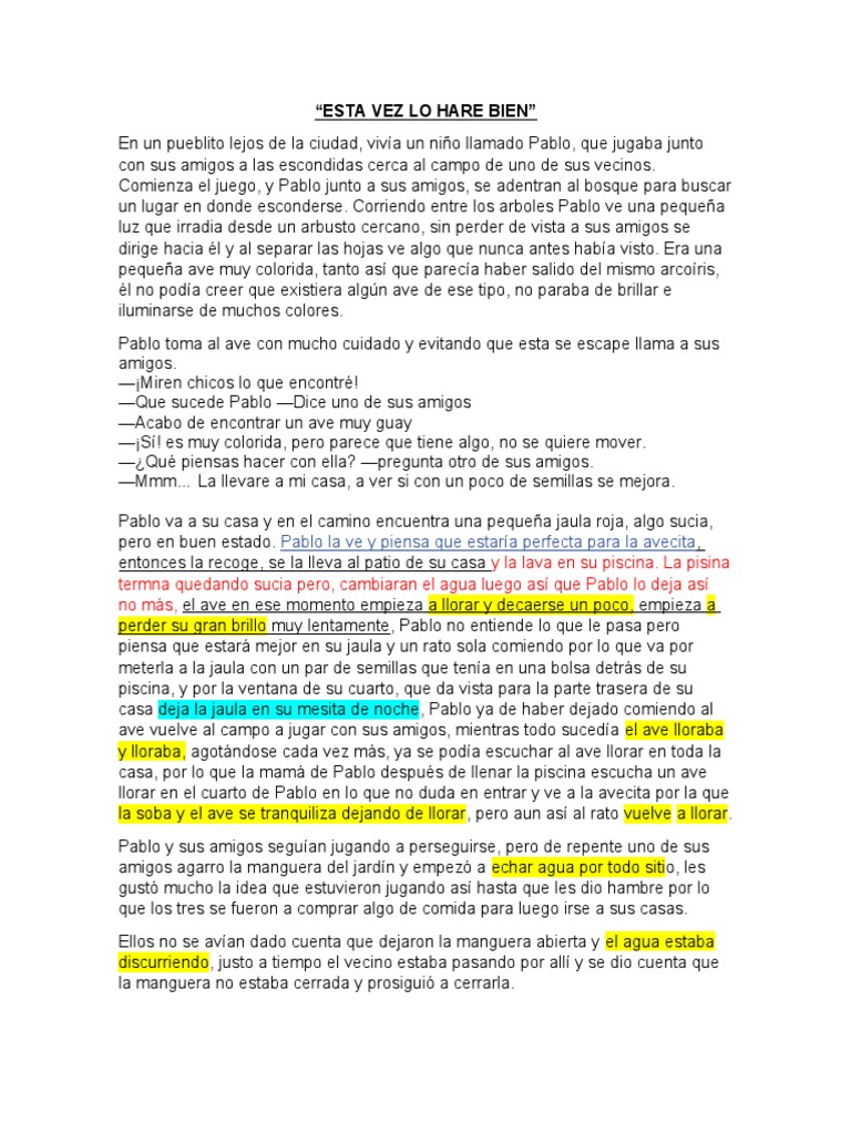 Esta Vez Lo Hare Bien | PDF