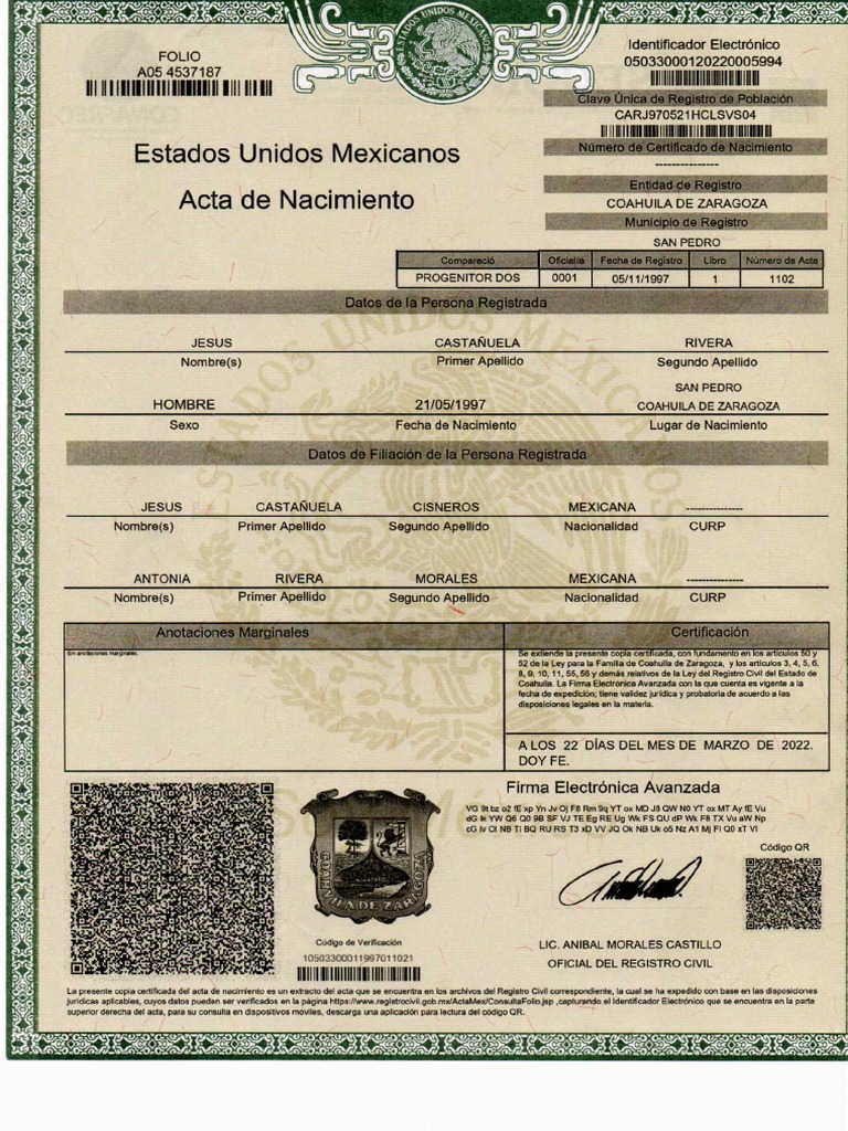 Castañuela Rivera Jesus | PDF