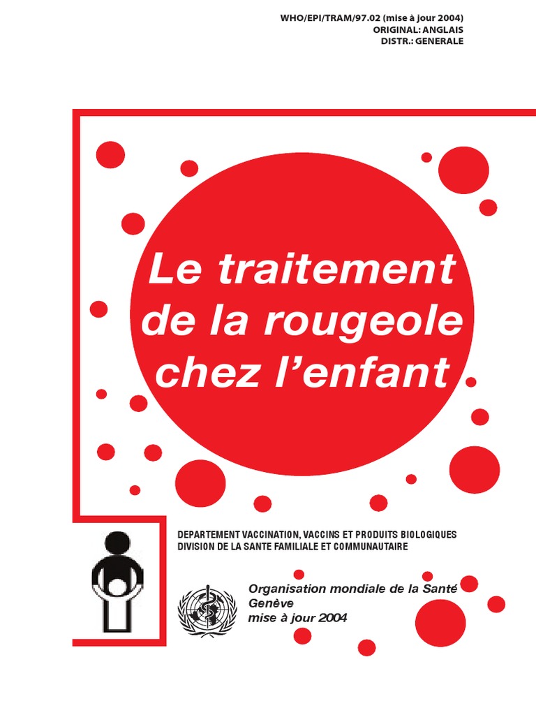 Traitement de La Rougeole Chez L'enfant | PDF | Rougeole | Vaccination