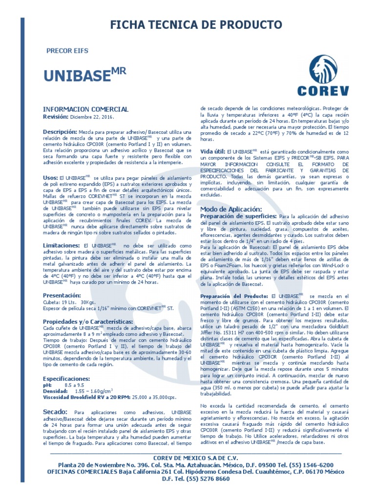 UNIBASE | PDF | Cemento | Hormigón
