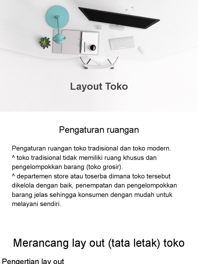 Materi Layout Toko | PDF