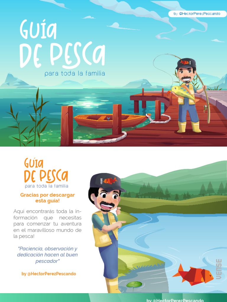 Guía Familiar de Pesca para Principiantes | PDF | Agua