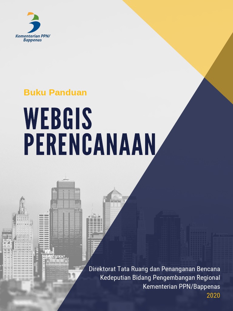Panduan WebGIS Perencanaan 2020 | PDF