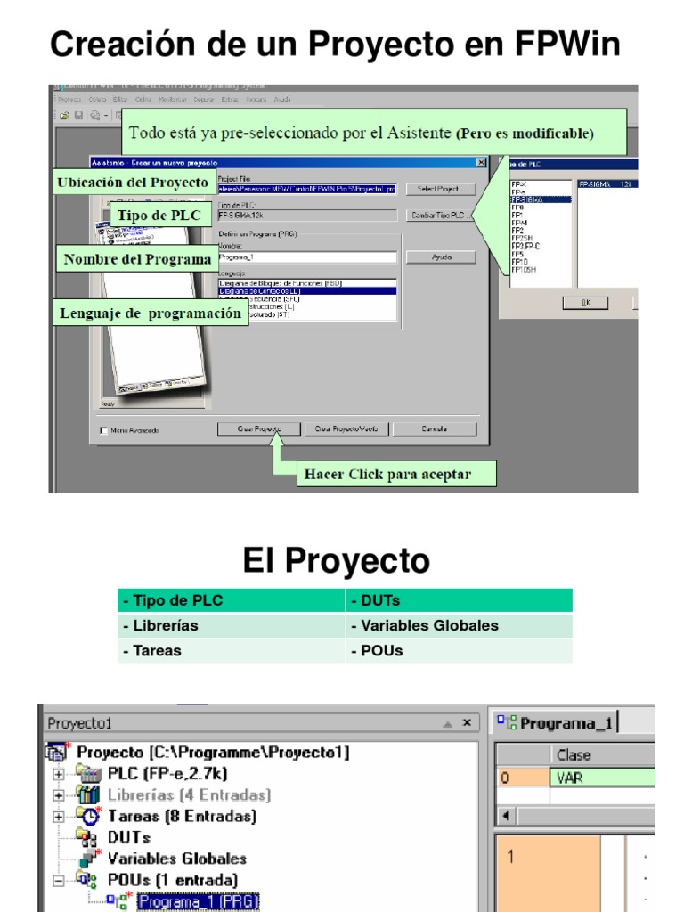 8 - Conexion FPWin | PDF | Programación | Programa de computadora