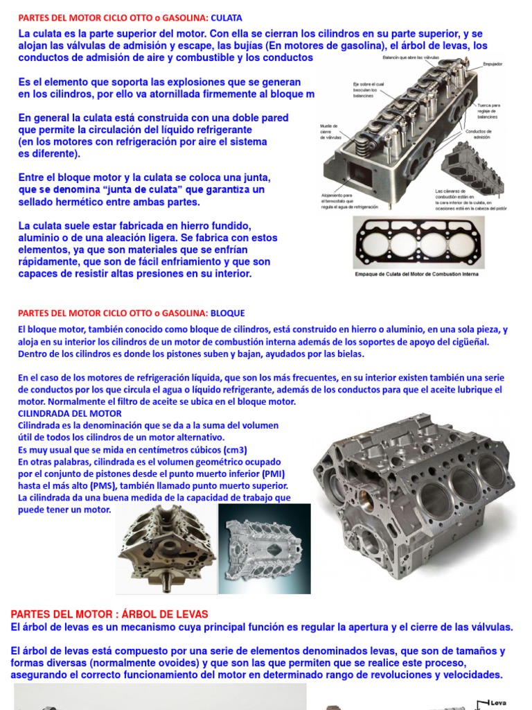 2 Clase 2 Motores 2021 | PDF | Motor de combustión interna | Inyección ...