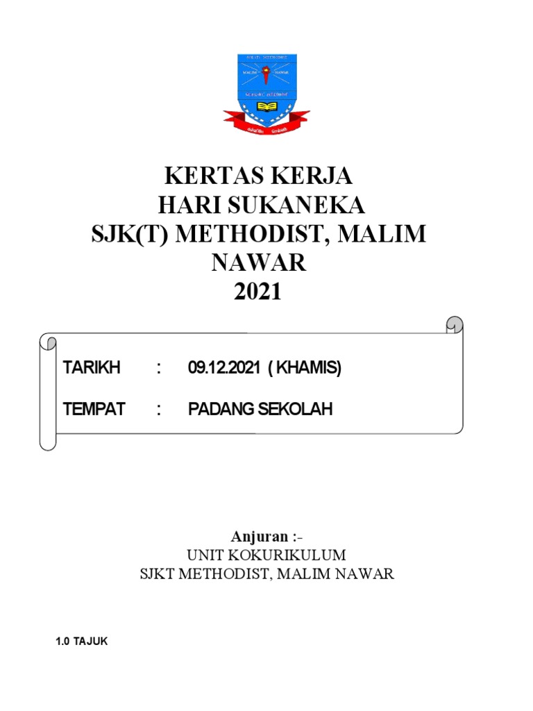 Kertas Kerja Sukaneka 2021 | PDF