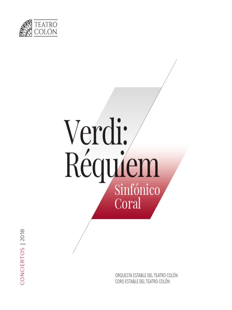 PRG 18 SC 02 Verdi Requiem | PDF | Giuseppe Verdi | Ópera