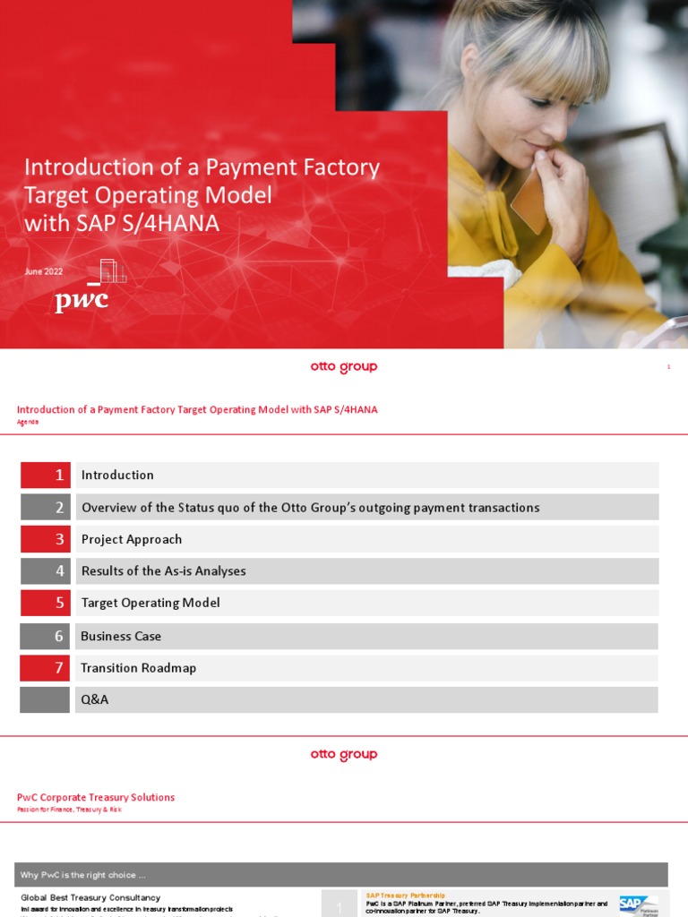 Payment Factory | PDF | Pricewaterhouse Coopers | Banks