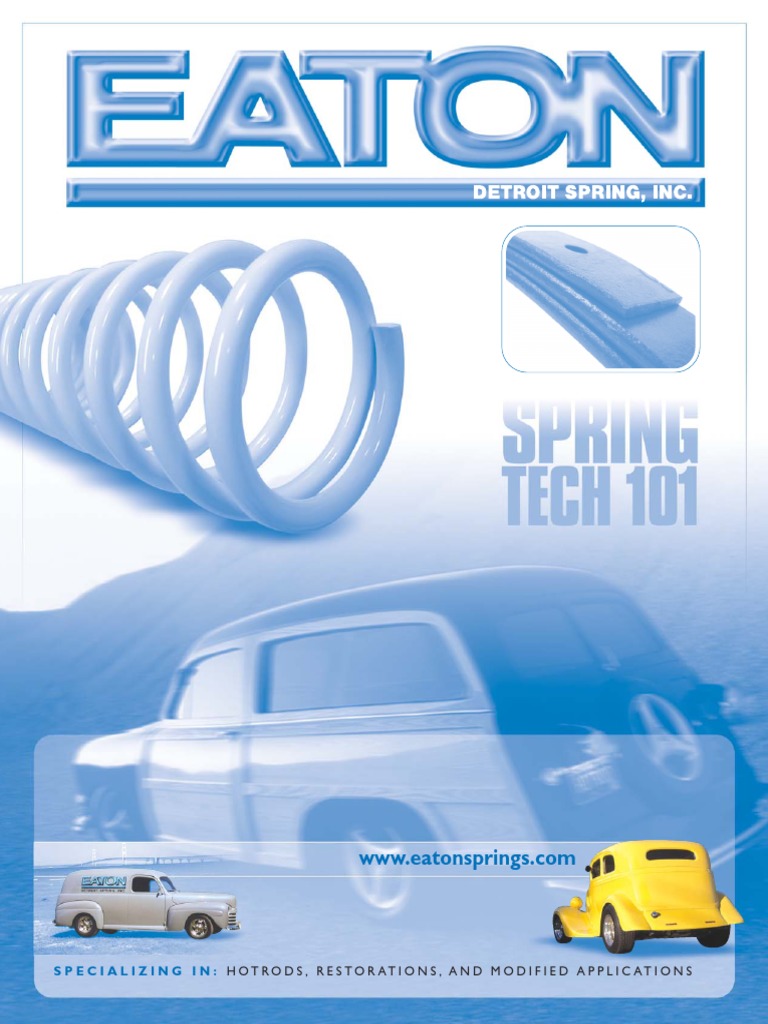 Spring Tech 101 | PDF | Axle | Vehicles