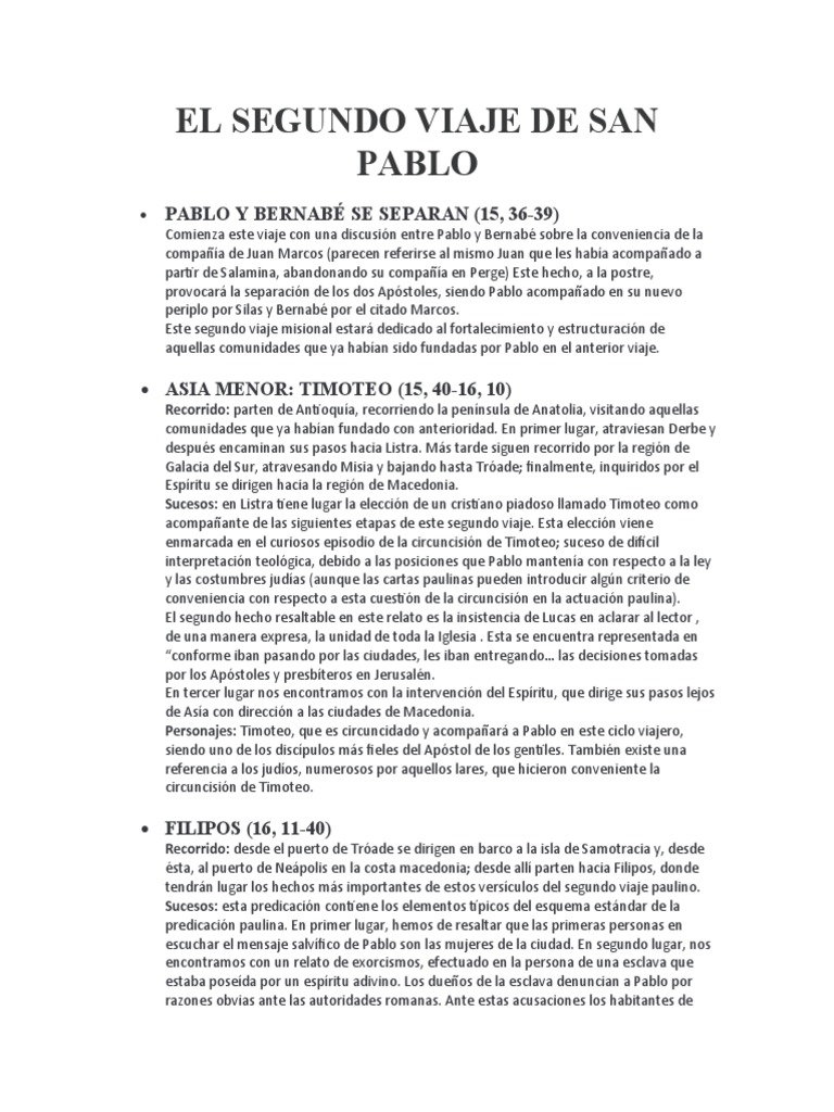 El Segundo Viaje De San Pablo Aguilar Descargar Gratis Pdf Pablo El