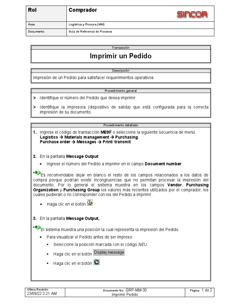 GRP-MM-30 Imprimir Un Pedido | PDF | Informática | Ciencias de la ...