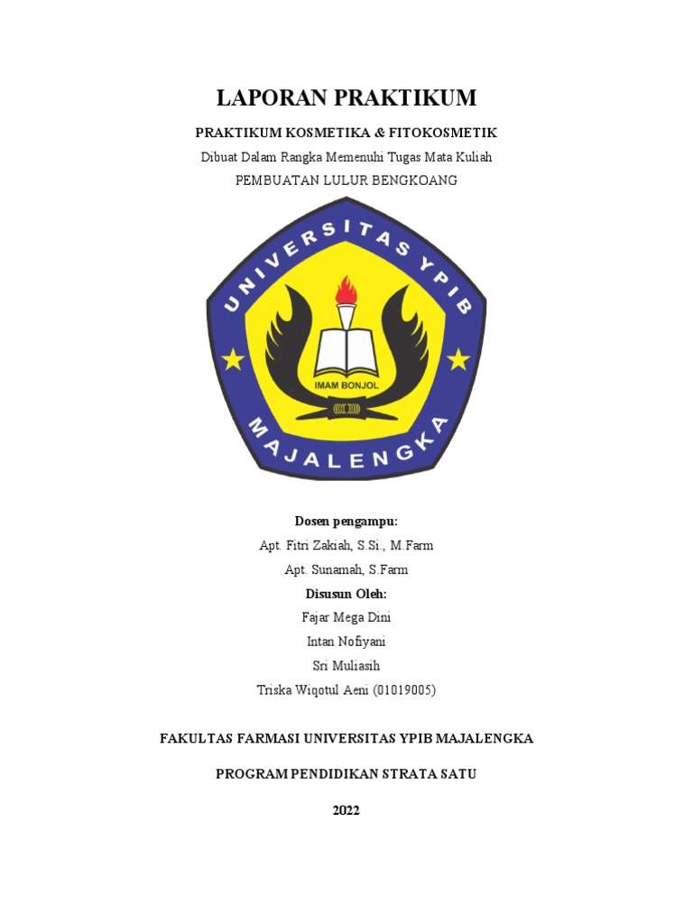 Laporan Praktikum Kosmetik Lulur | PDF