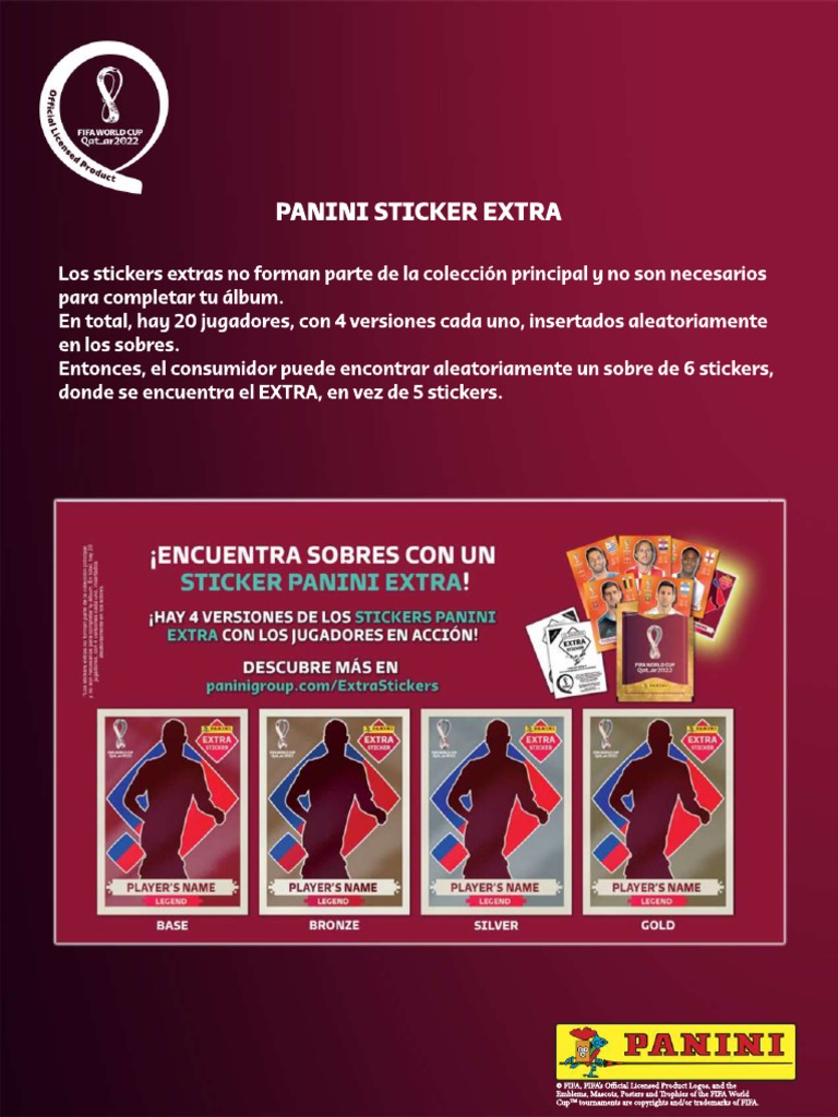 Panini Extra Sticker | PDF