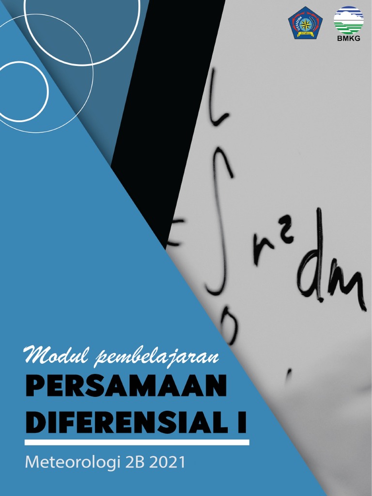 Modul Persamaan Diferensial I Meteorologi 2b | PDF | Metode & Bahan Ajar