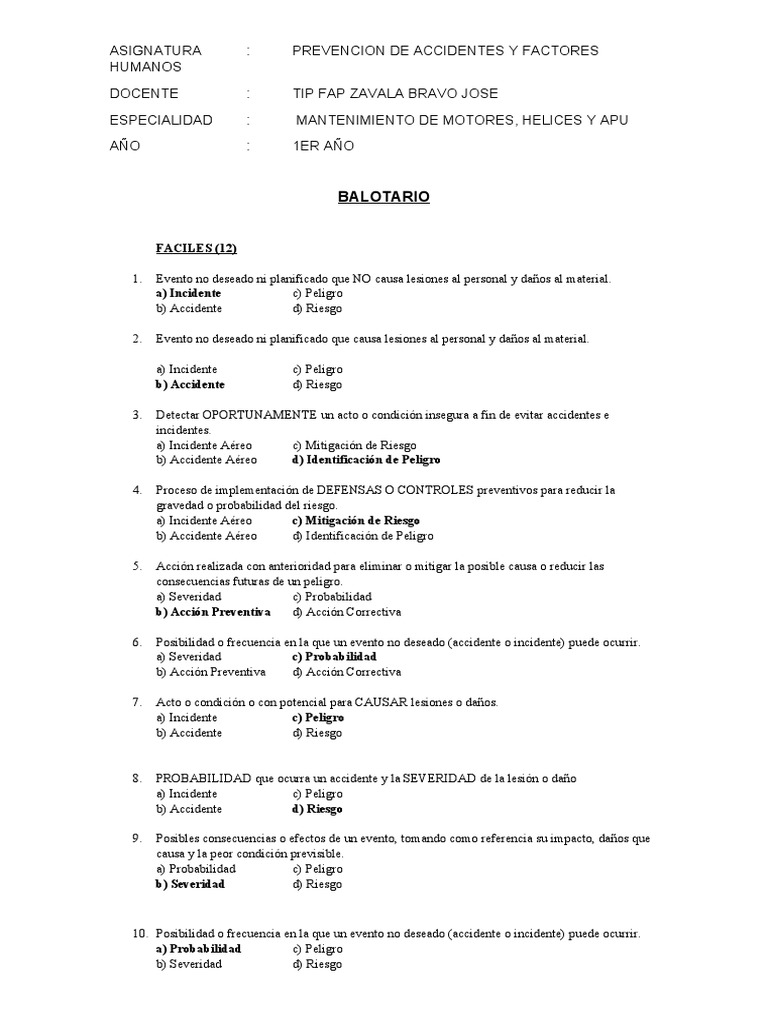 Prevac Casa | PDF | Riesgo | La seguridad