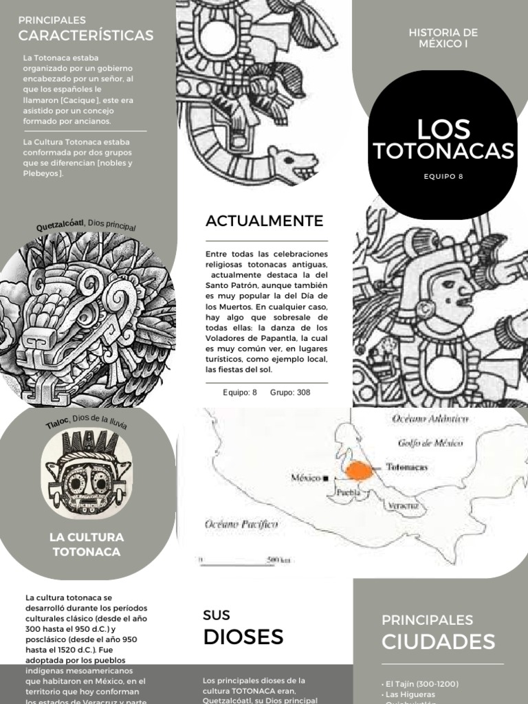 Los Totonacas | PDF | America latina | Cultura de las Americas