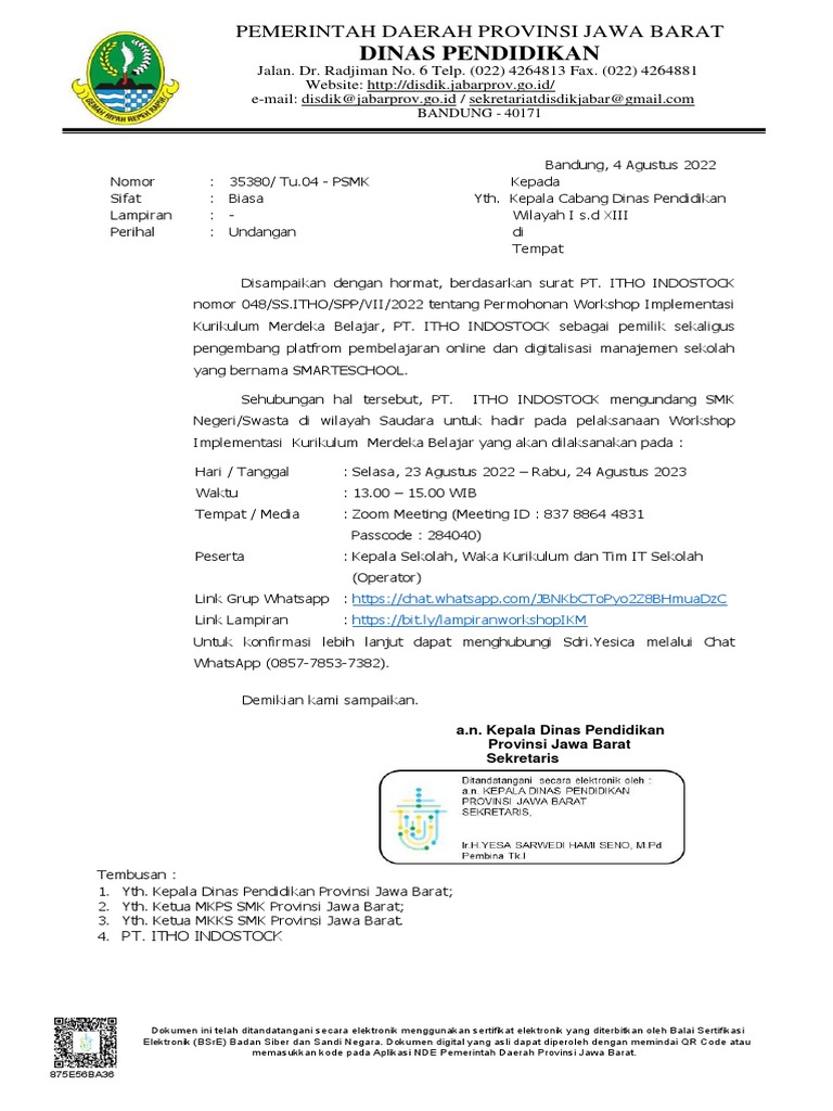 Workshop Implementasi Kurikulum Merdeka | PDF