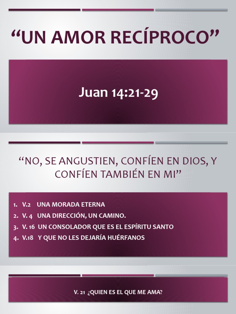 Un Amor Recíproco | PDF | Amor | Cristo (título)