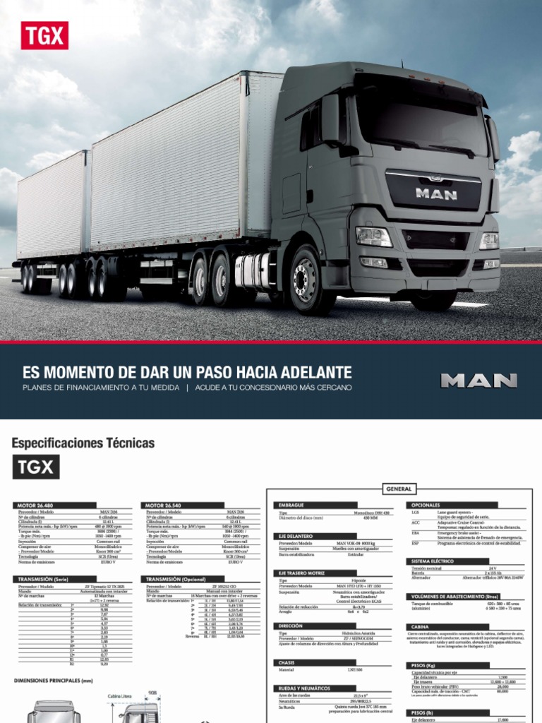 TGX Man 26-480hp | PDF