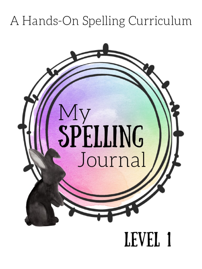My Spelling Journal Level 1 | PDF