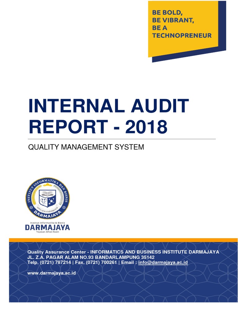 Laporan Audit ISO Internal 9001 2015 - CTH | PDF | Business | Leadership