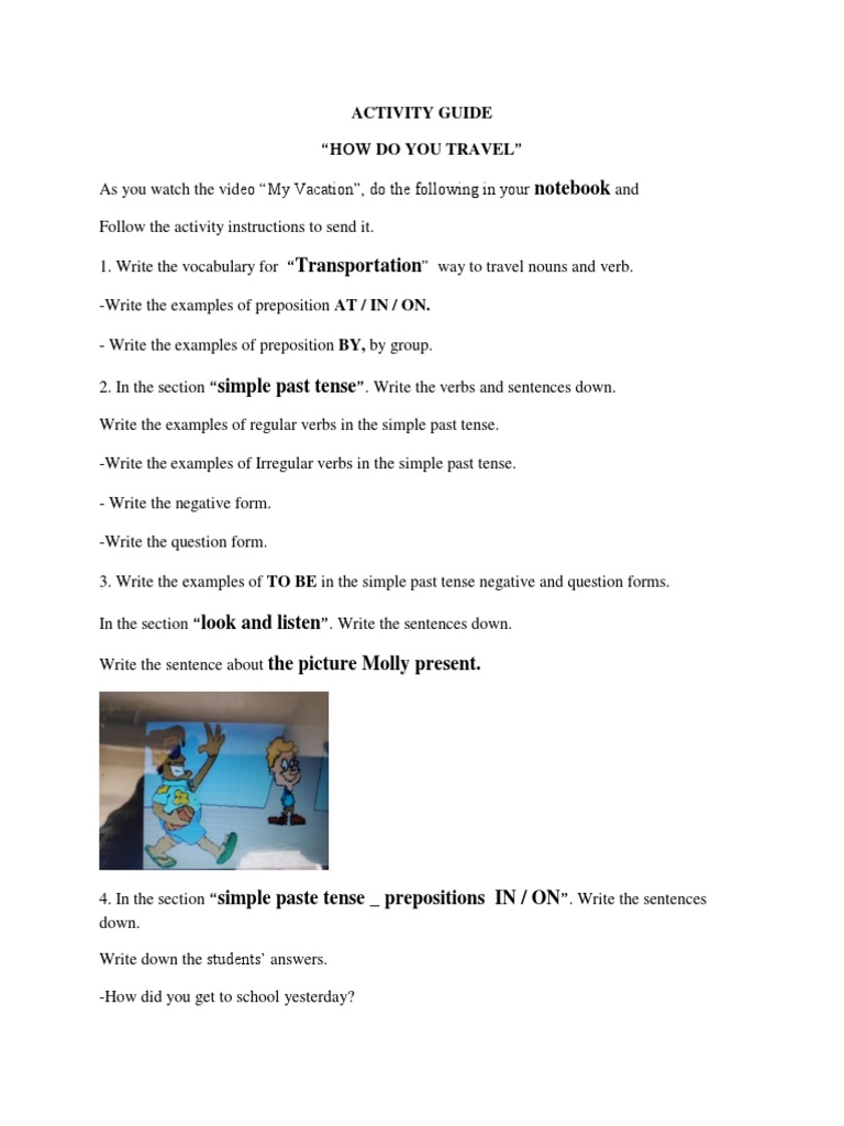 Activity Guide Lesson 24 | PDF | Foreign Language Studies