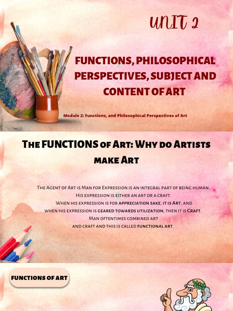 Functions and Philosophy of Art | PDF | Abstract Art | Philosophical Theories