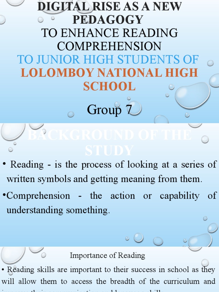 Proposal Defense Pdf Reading Comprehension Pedagogy
