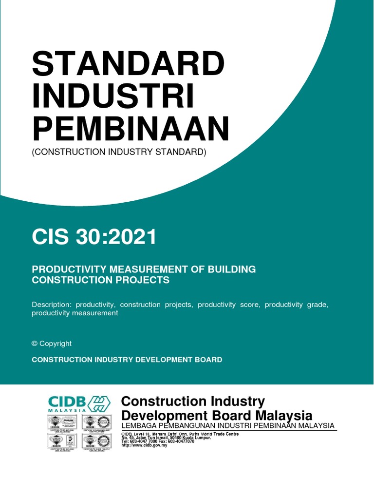 CIS30 Productivity Measurement of Building Construction Projects | PDF ...