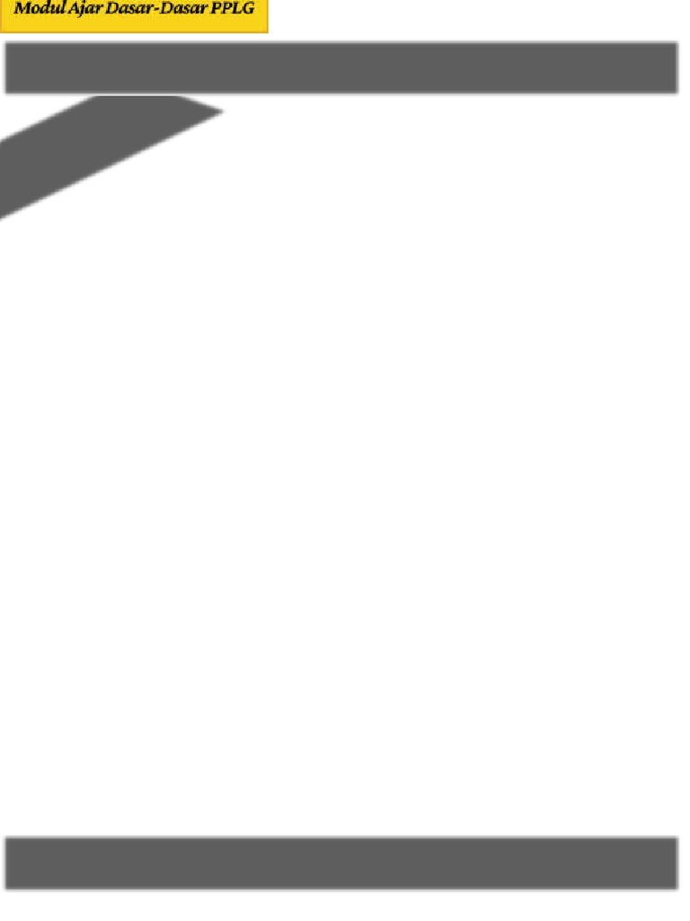 Modul 2 Dasar Dasar PPLG | PDF
