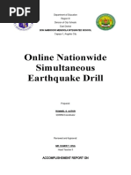NSED 2nd Quarter SY 2025-2026 | PDF | Emergency Management | Public Safety
