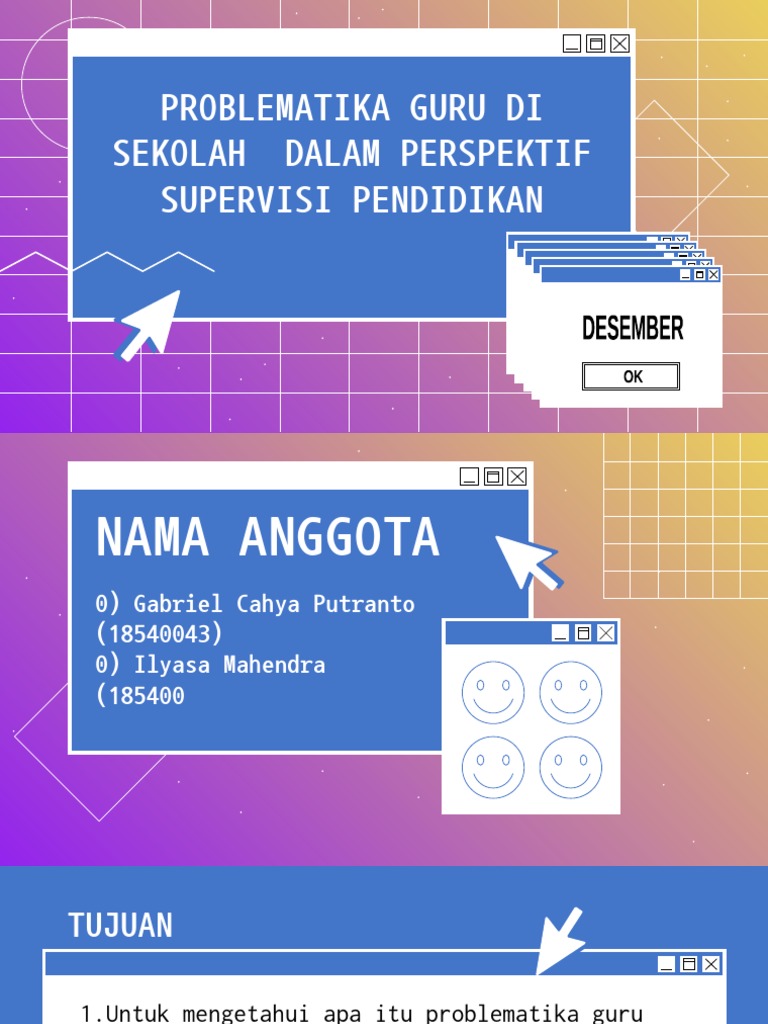 Problematika Guru Disekolah Dalam Perspektif Supervisi Pendidikan | PDF