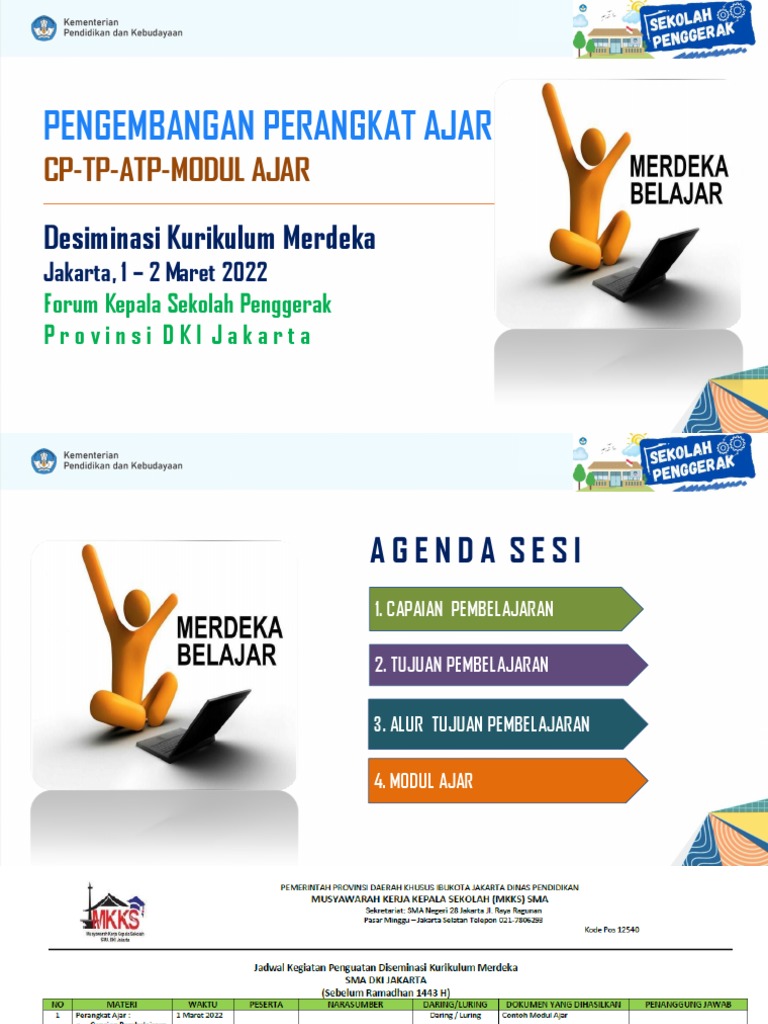 Pengembangan Perangkat Ajar Kurikulum Merdeka | PDF