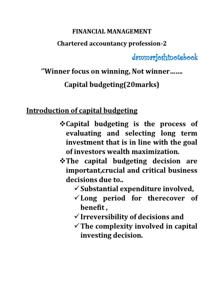 Finance Cap 2 | PDF | Depreciation | Net Present Value