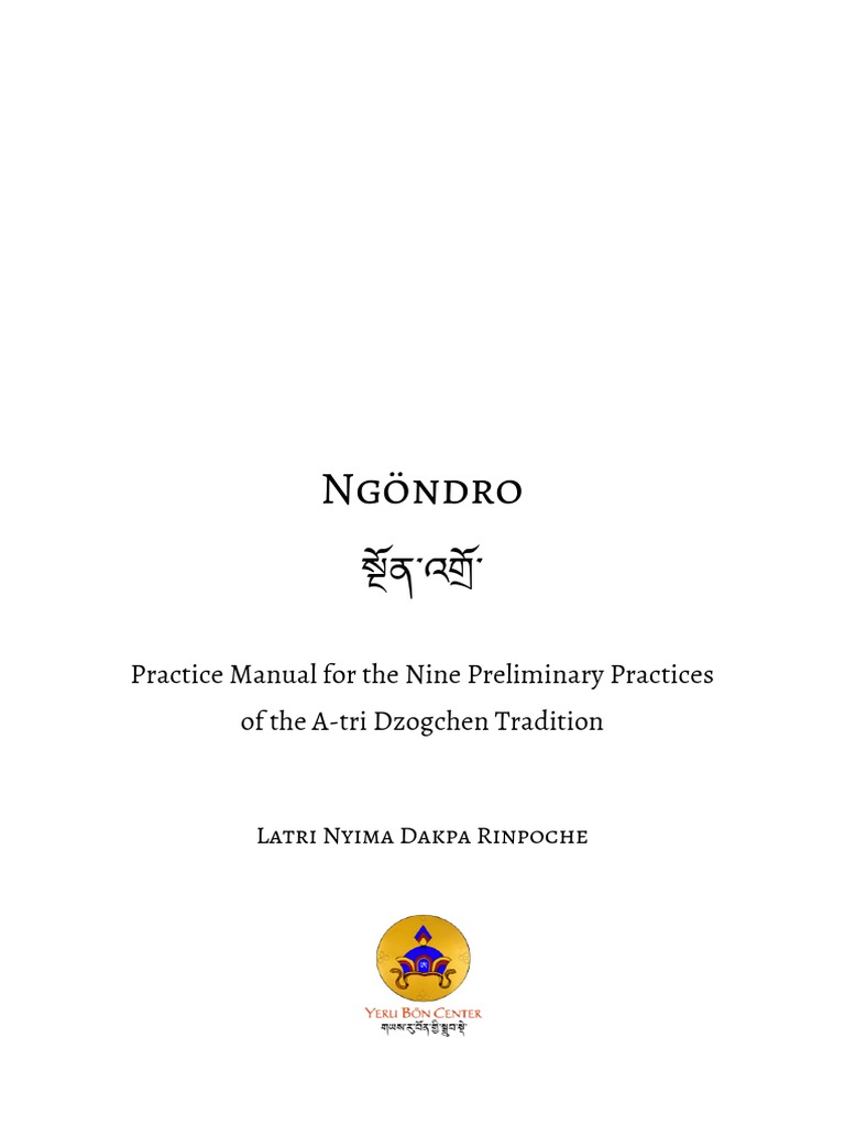 Ngondro Upright Syllabus 030620 | PDF | Schools Of Buddhism | Āstika