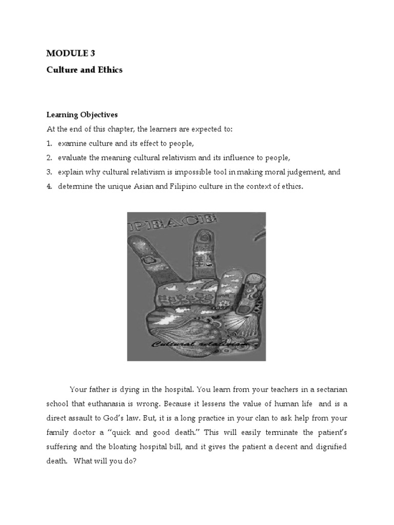 Module-3-Lecture Ethics | PDF | Relativism | Objectivity (Philosophy) Module-3-Lecture Ethics | PDF | Relativism | Objectivity (Philosophy)