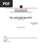 Plani I Aktiviteteve | PDF