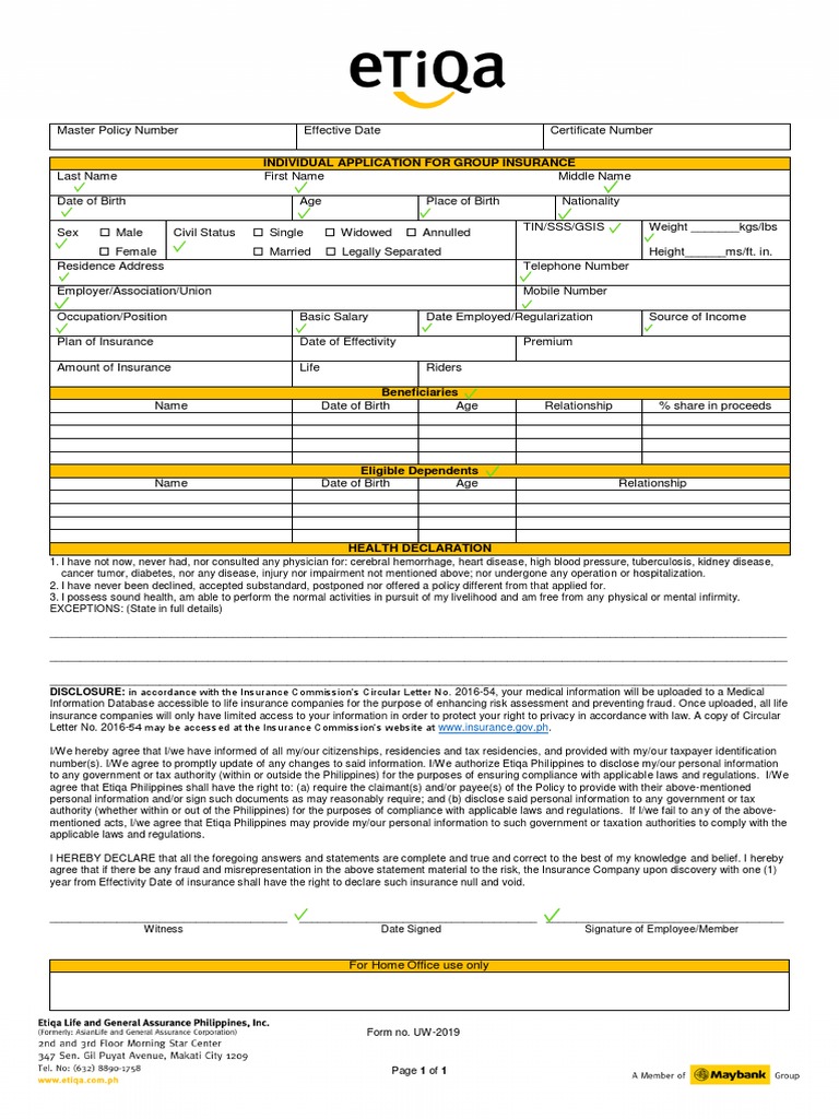 ETIQA | Download Free PDF | Insurance | Life Insurance