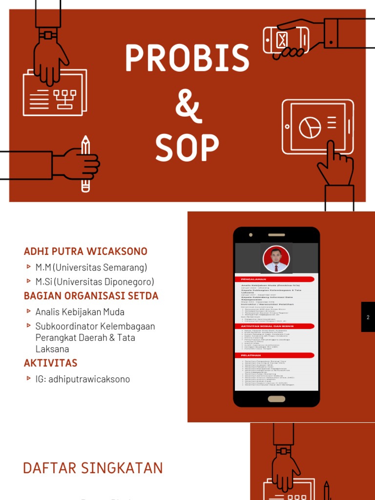 ProBis Dan SOP (Published) | PDF
