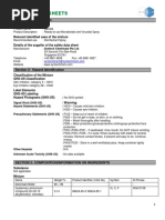 Kay 5 Sanitizer 520151SDS | PDF | Toxicity | Dangerous Goods
