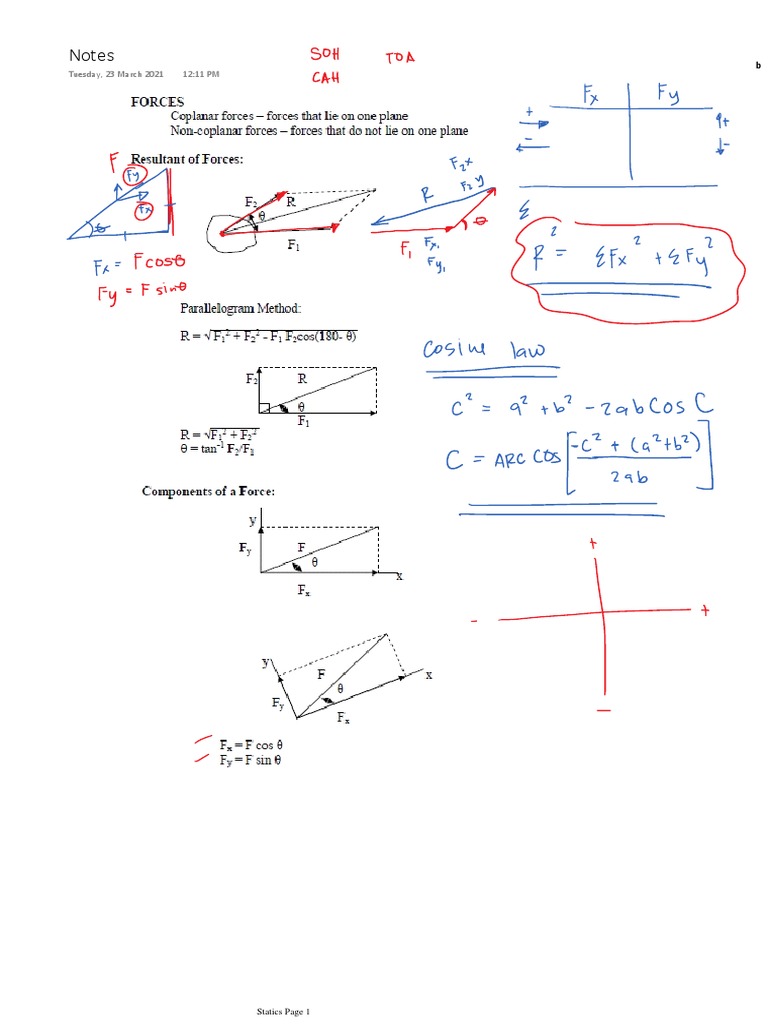 Statics engineering problems and solutions | PDF | Force | Friction