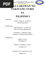 Masusing Banghay Aralin Sa Filipino 9 Parabula NG Banga | PDF