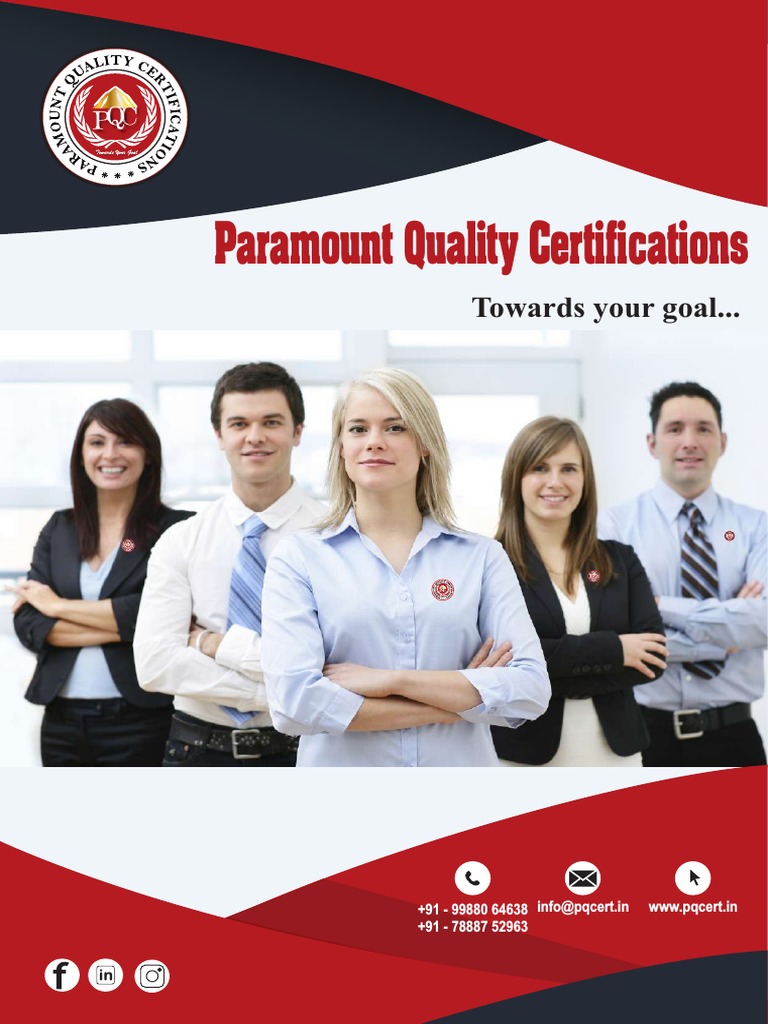 PROFILE PQC - Compressed | PDF | Audit | Iso 9000