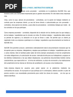 Pasos para el Pre-Registro OPE CRE | PDF