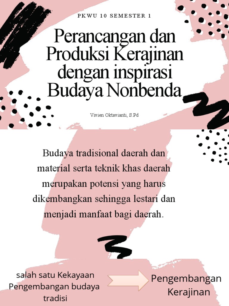Pkwu 10 Semester 1 Materi 3 | PDF | Seni