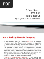 NBFC Project Report | PDF | Non Bank Financial Institution | Banks
