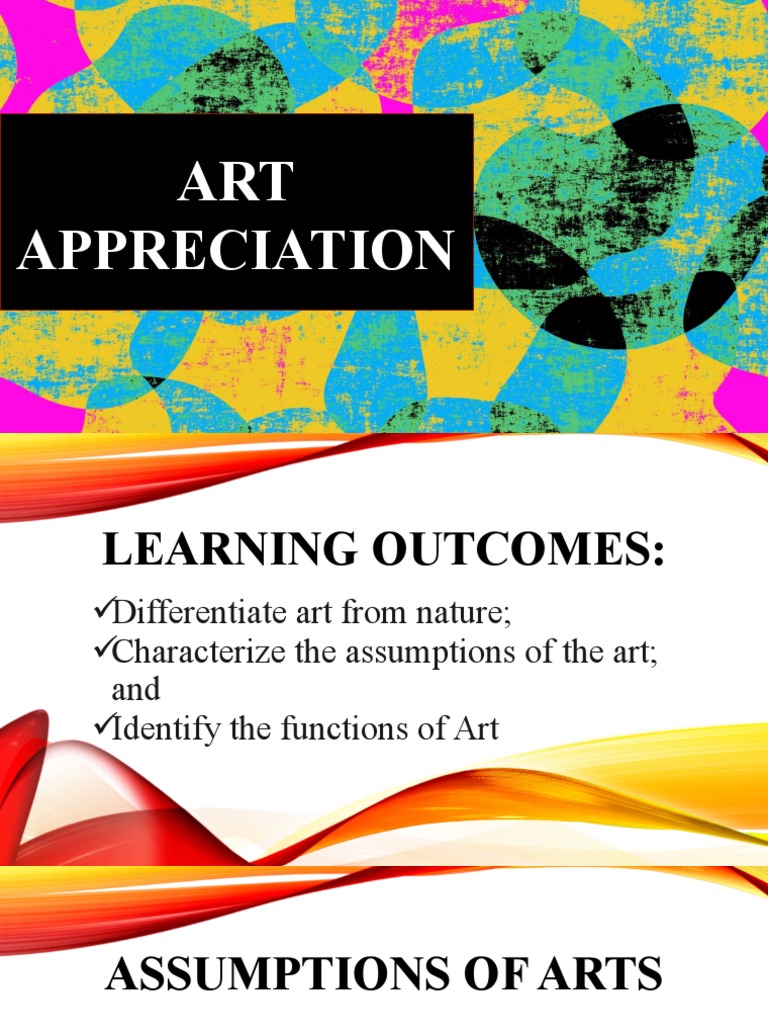 Art Appreciation: Key Concepts and Insights | PDF | Experience ...