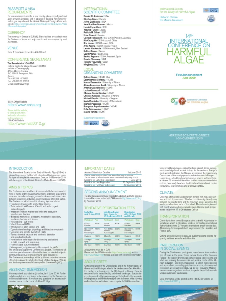 Harmful Algae: 14 International Conference On | PDF