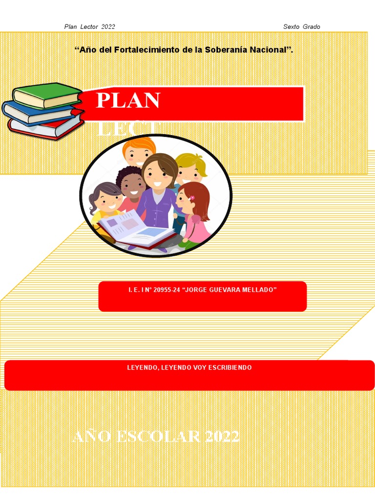 Plan Lector (Imprimir) | PDF | Comprensión lectora | Educación primaria